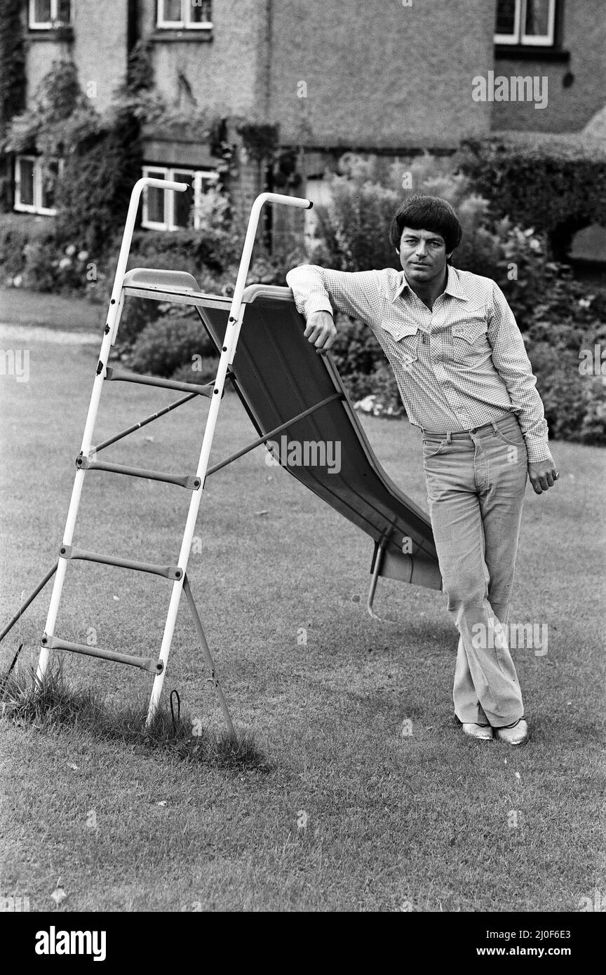 BBC DJ Tony Blackburn at his home in Cookham Dean, Berkshire, following ...