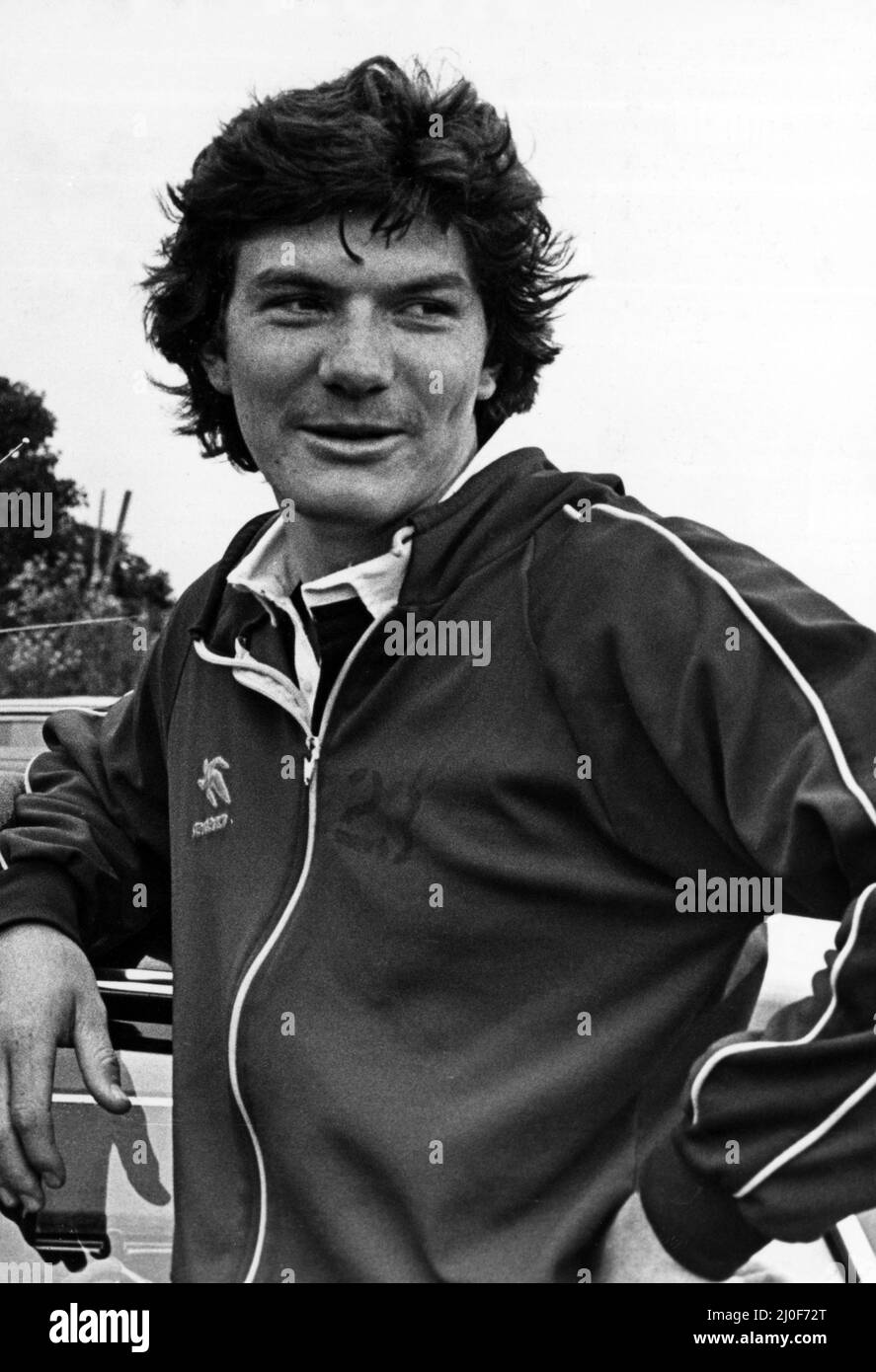 Footballer and cricketer Alan Ramage. 1979 Stock Photo - Alamy