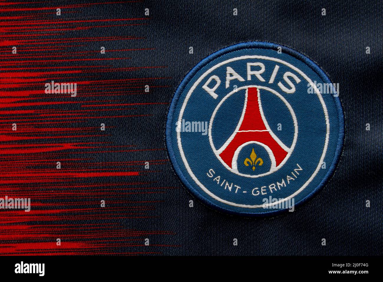 Paris saint germain logo hi-res stock photography and images - Alamy