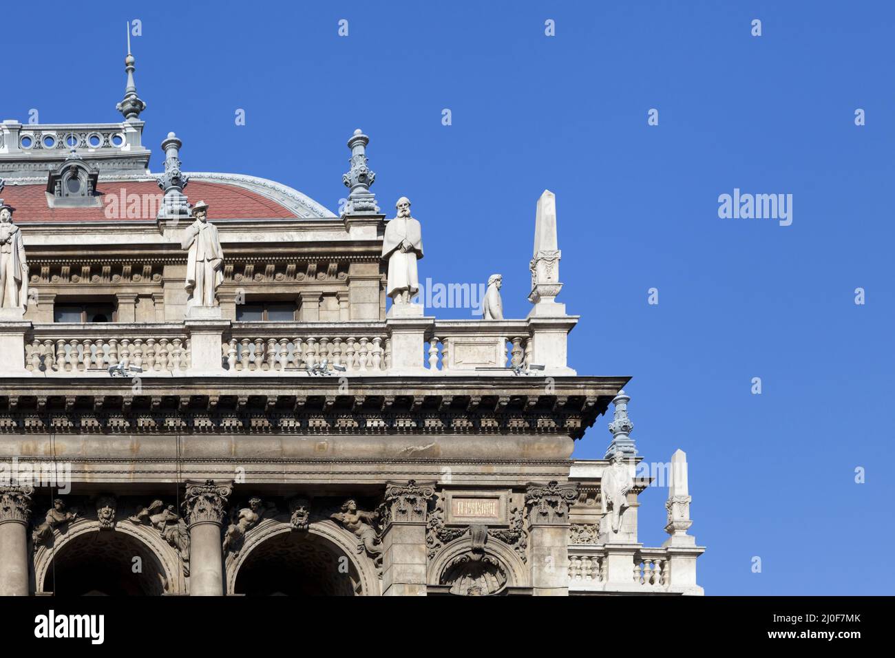 Hungarian State Opera House in Budapest Stock Photo - Alamy