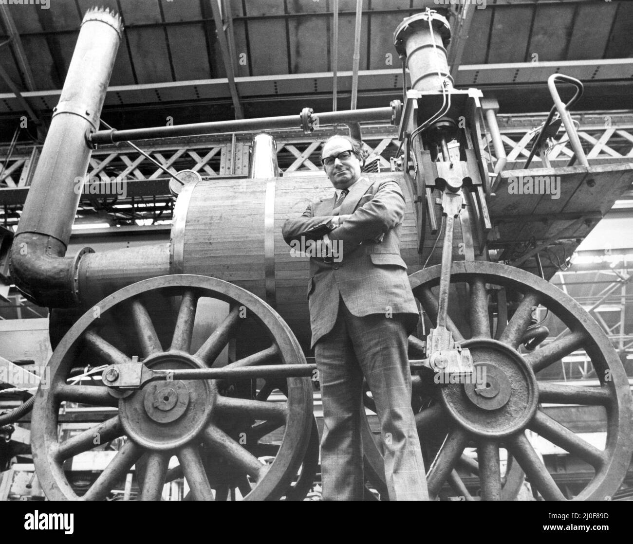 Colin Umpleby, training officer at British Rail, Shildon on 26th ...