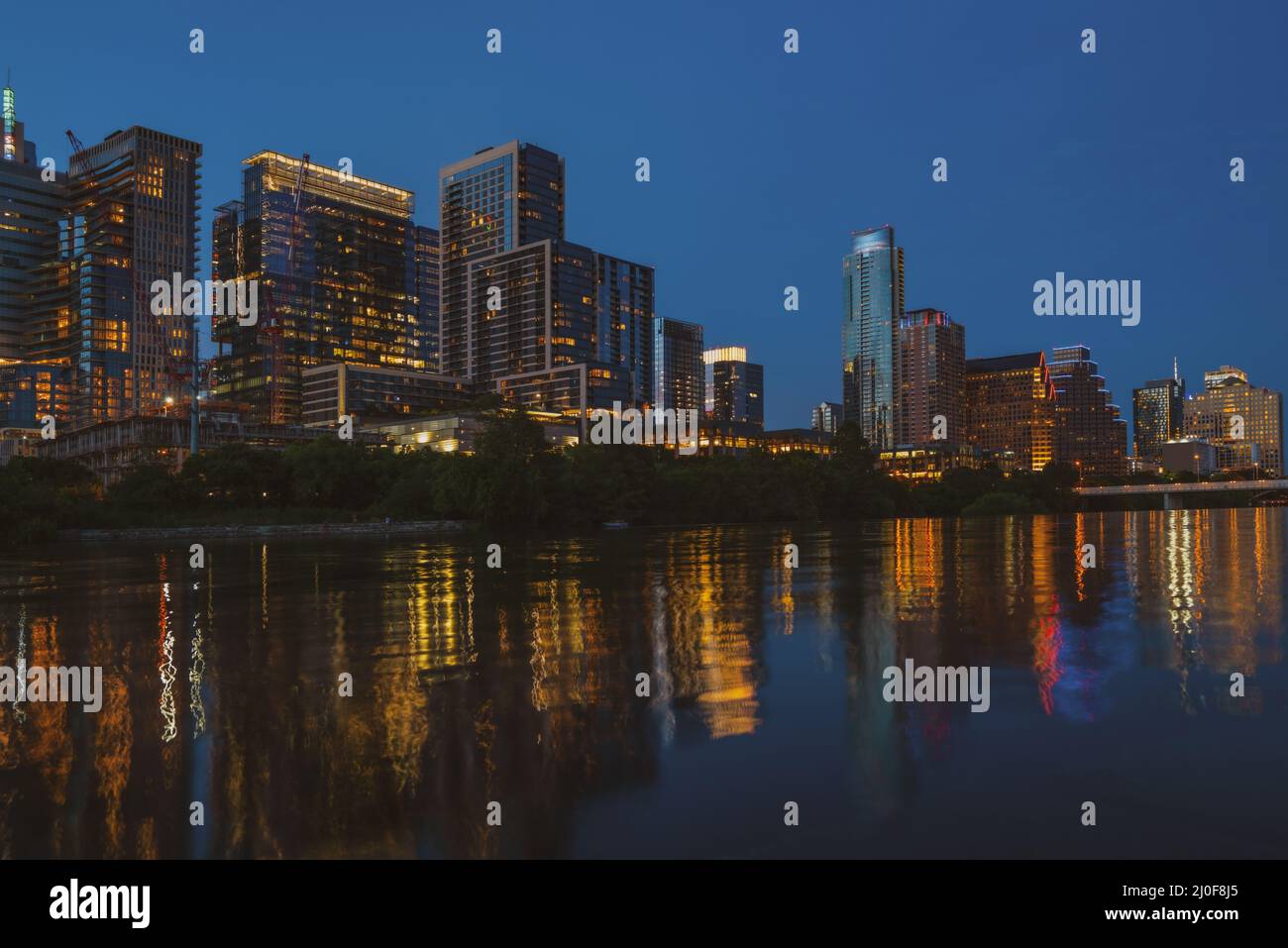 Austin reflection in water hi-res stock photography and images - Alamy