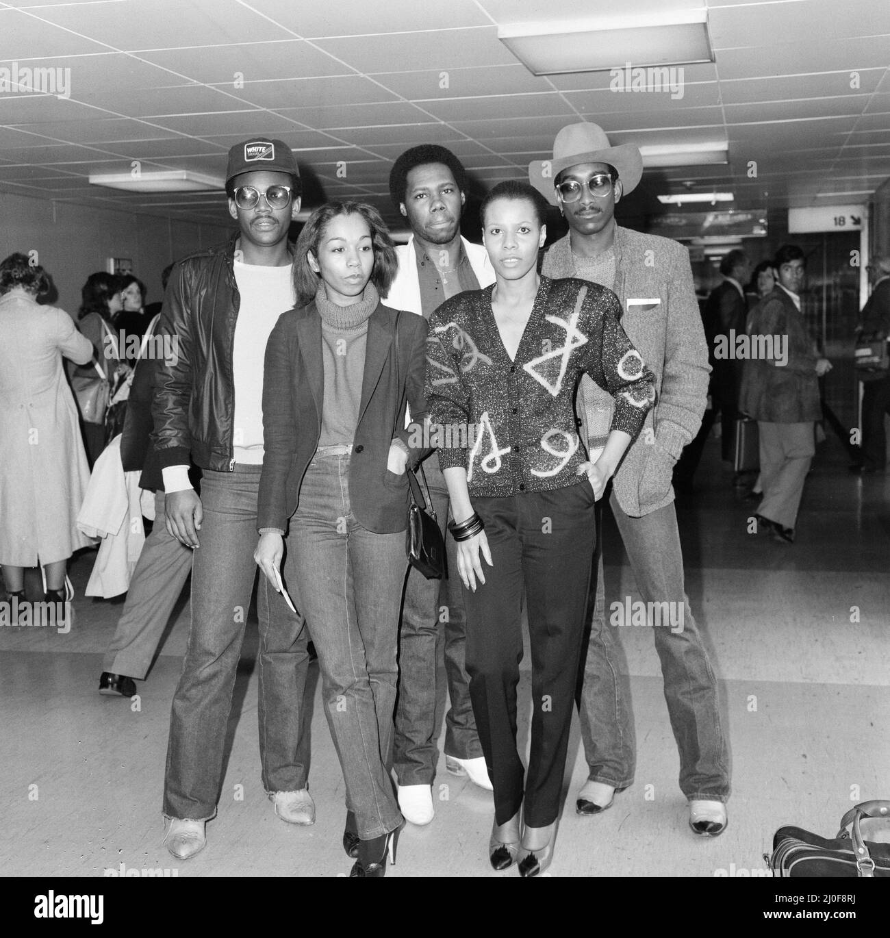 Chic, Music Group, Pictured at London Heathrow Airport, 30th September ...