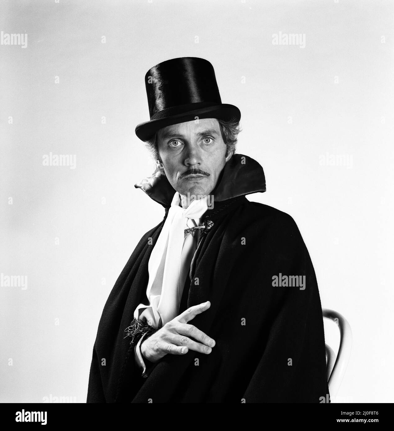Actor Terence Stamp in his portrayal of Dracula. 27th July 1978 Stock ...