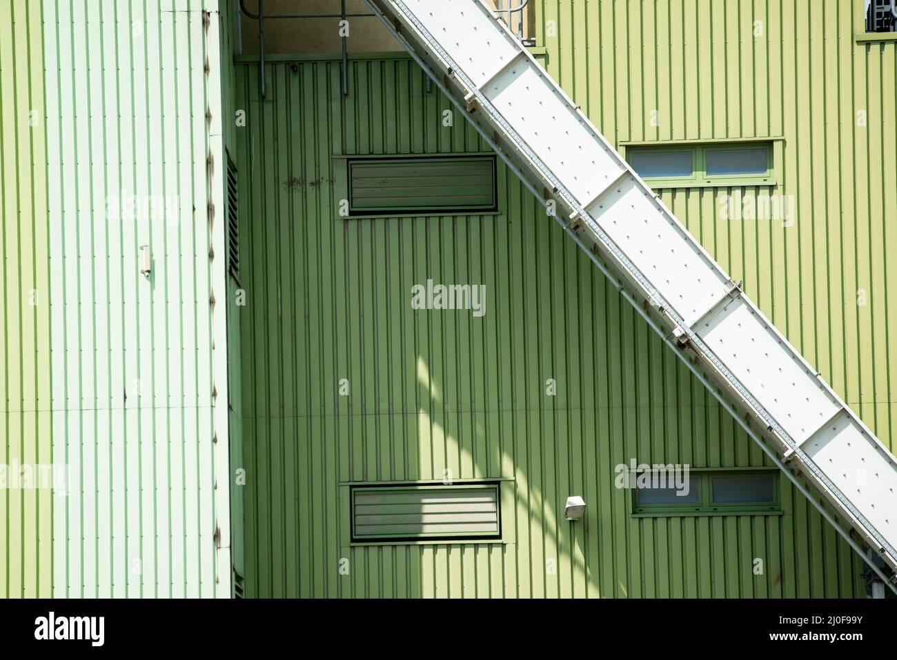 Building of a biomass power plant Stock Photo - Alamy