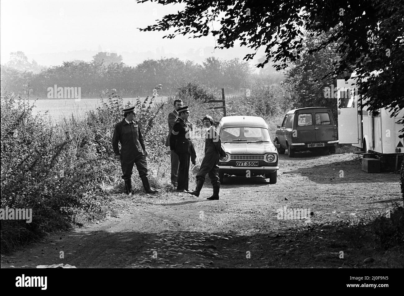 Police searching for clues in the Carl Bridgewater murder case in ...