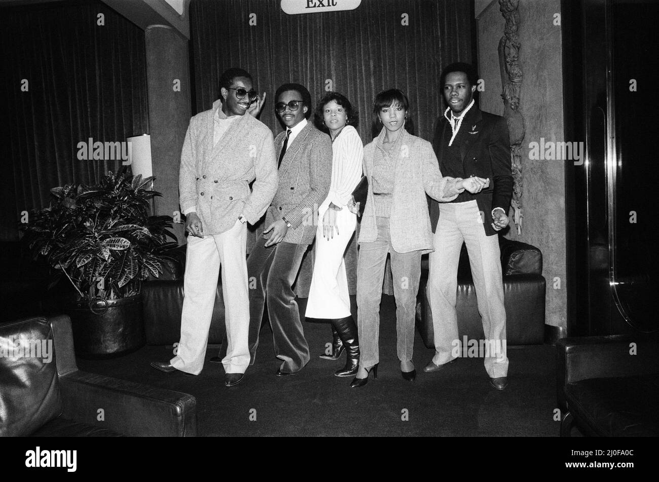 Chic, Music Group in the UK to promote their record Le Freak, currently ...