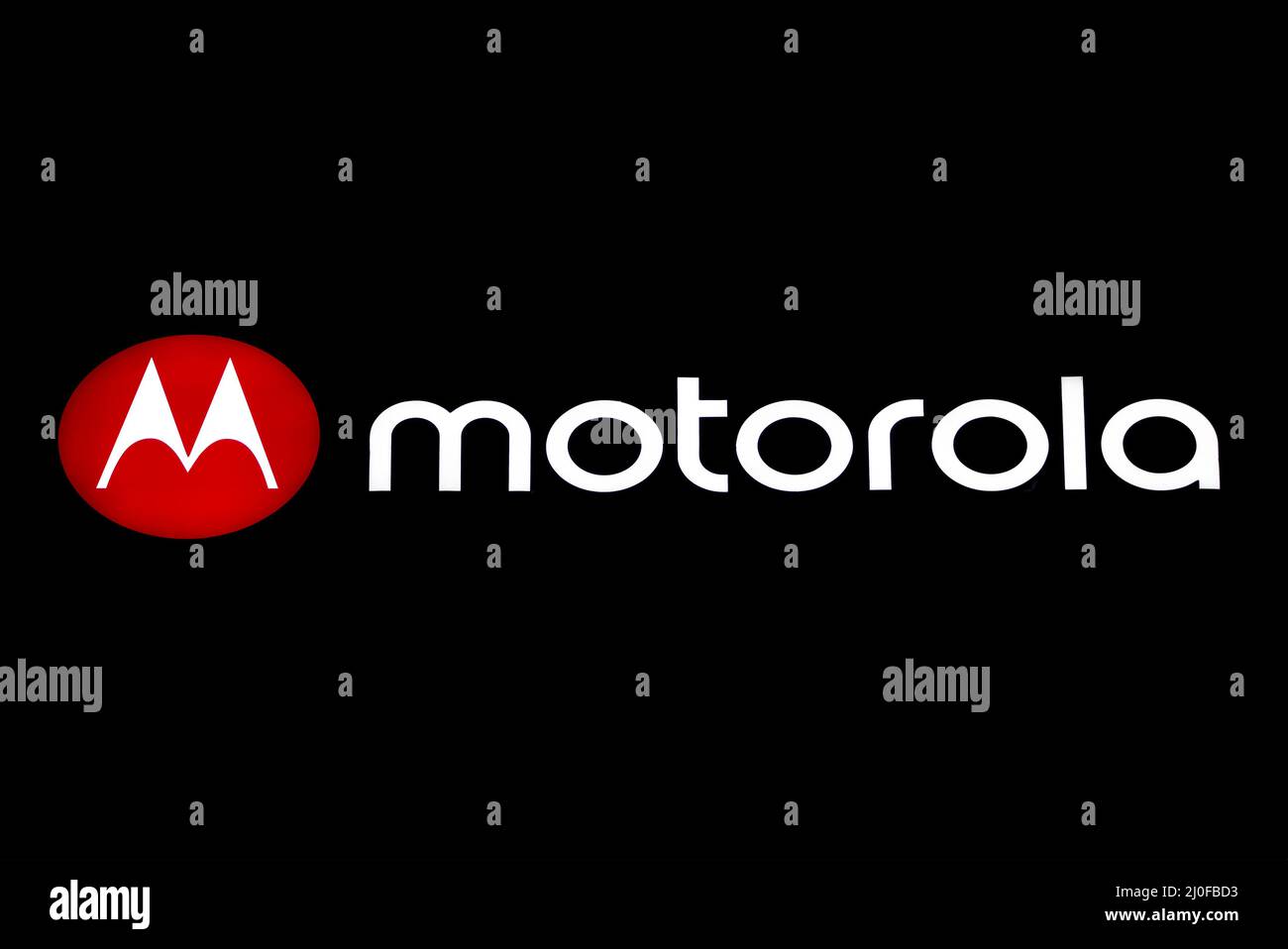 Motorola logo hi-res stock photography and images - Alamy