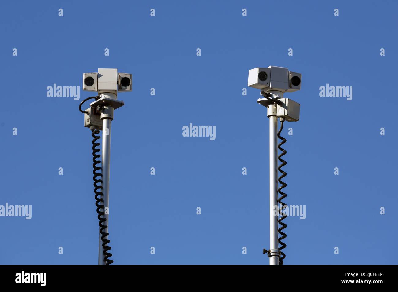 Police surveillance cameras Stock Photo - Alamy