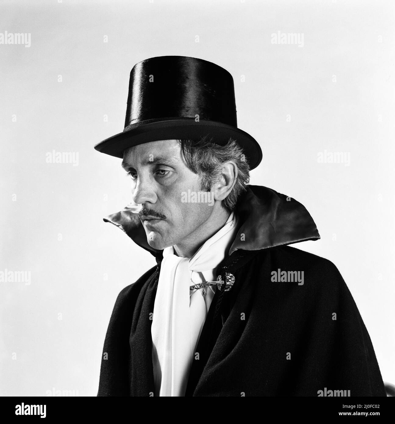 Actor Terence Stamp in his portrayal of Dracula. 27th July 1978 Stock ...