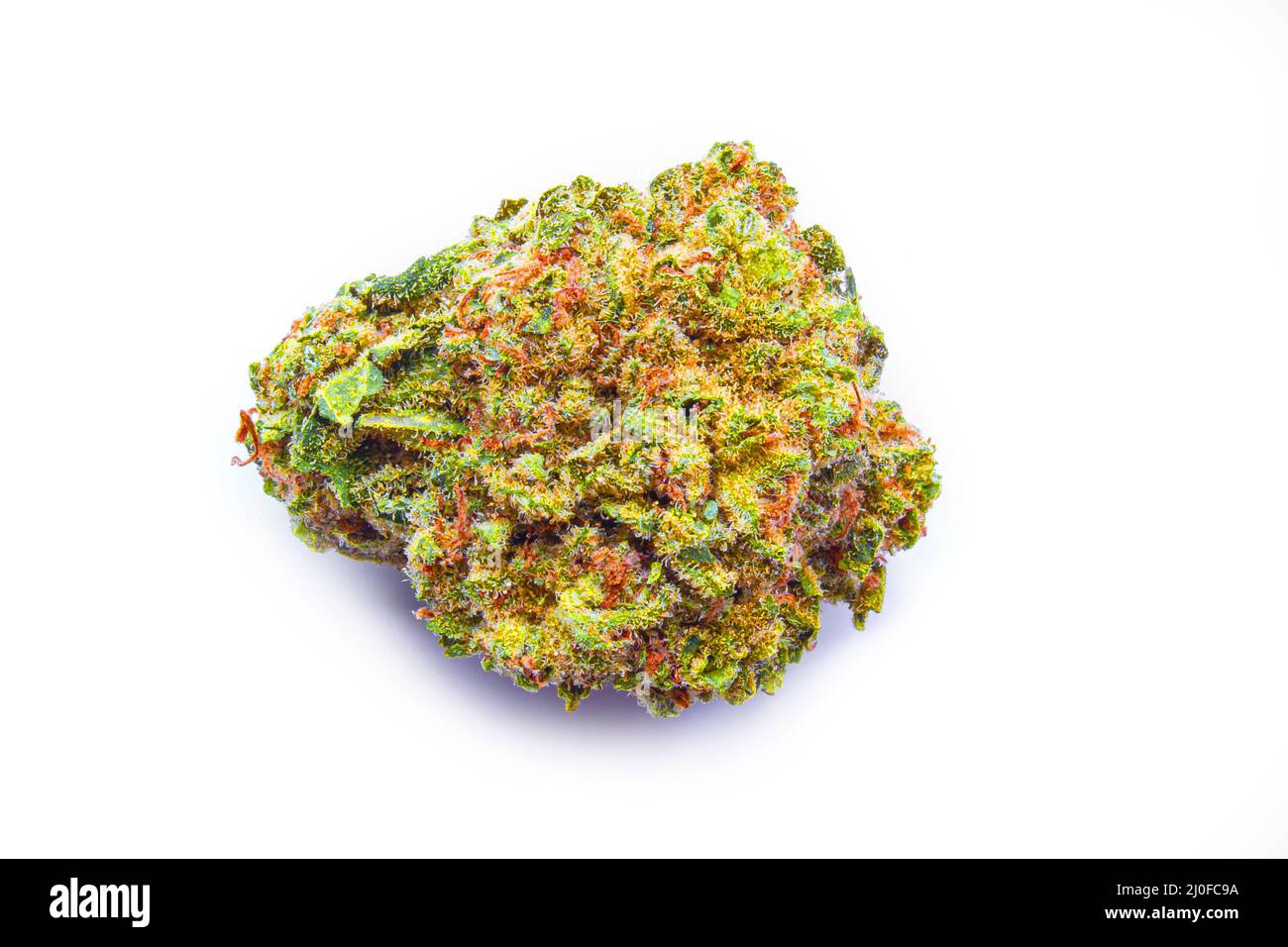 Dried cannabis bud on Cut Out Stock Images & Pictures - Alamy