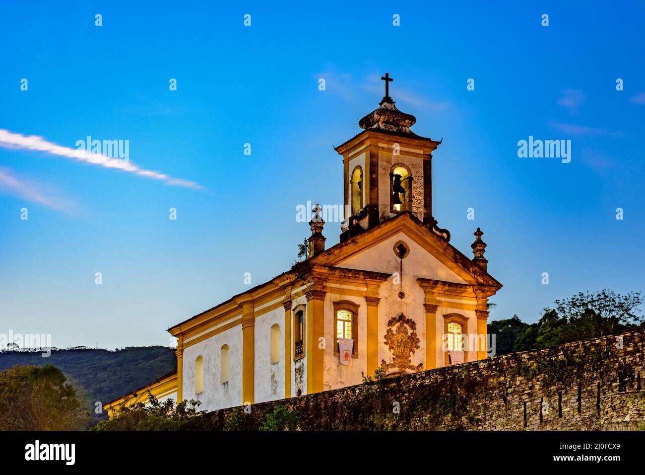 Historic church sky dusk architecture hi-res stock photography and ...