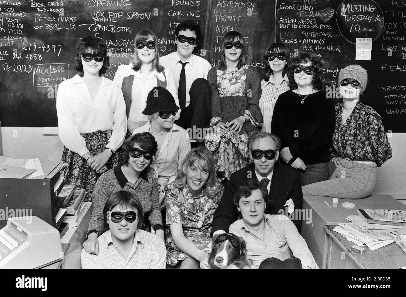 Esther Rantzen pictured in the "That's Life" offices. Esther is ...