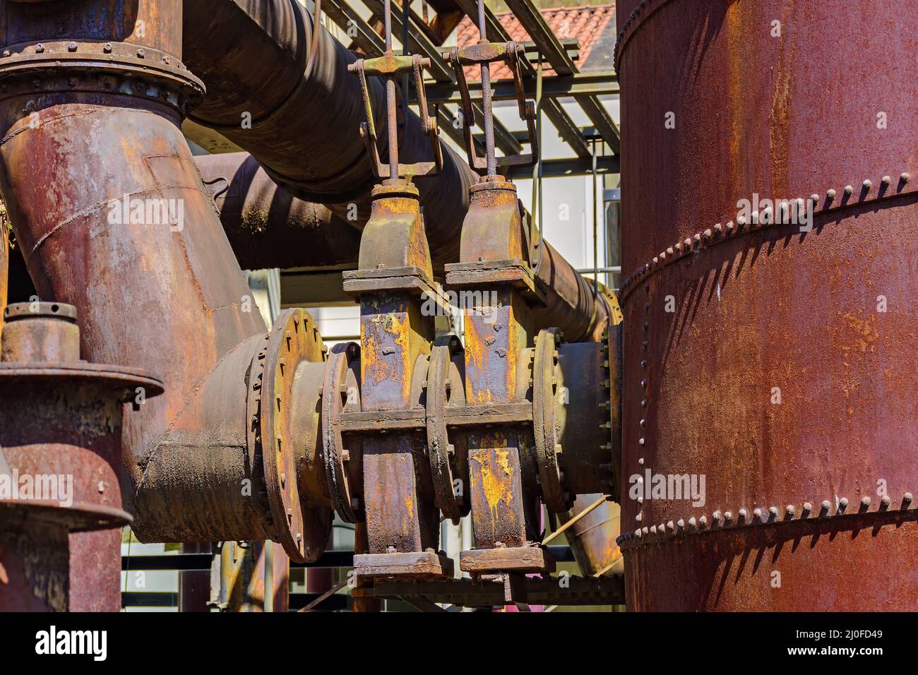 Rusty gears industrial equipment hi-res stock photography and images ...