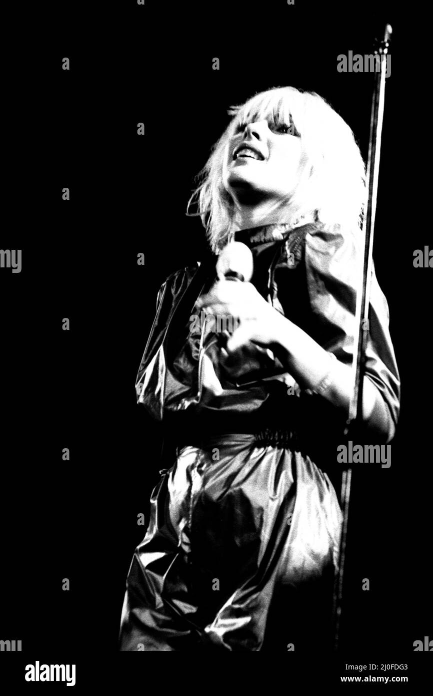 Debbie Harry of Blondie performs in concert at Newcastle City Hall 4 ...