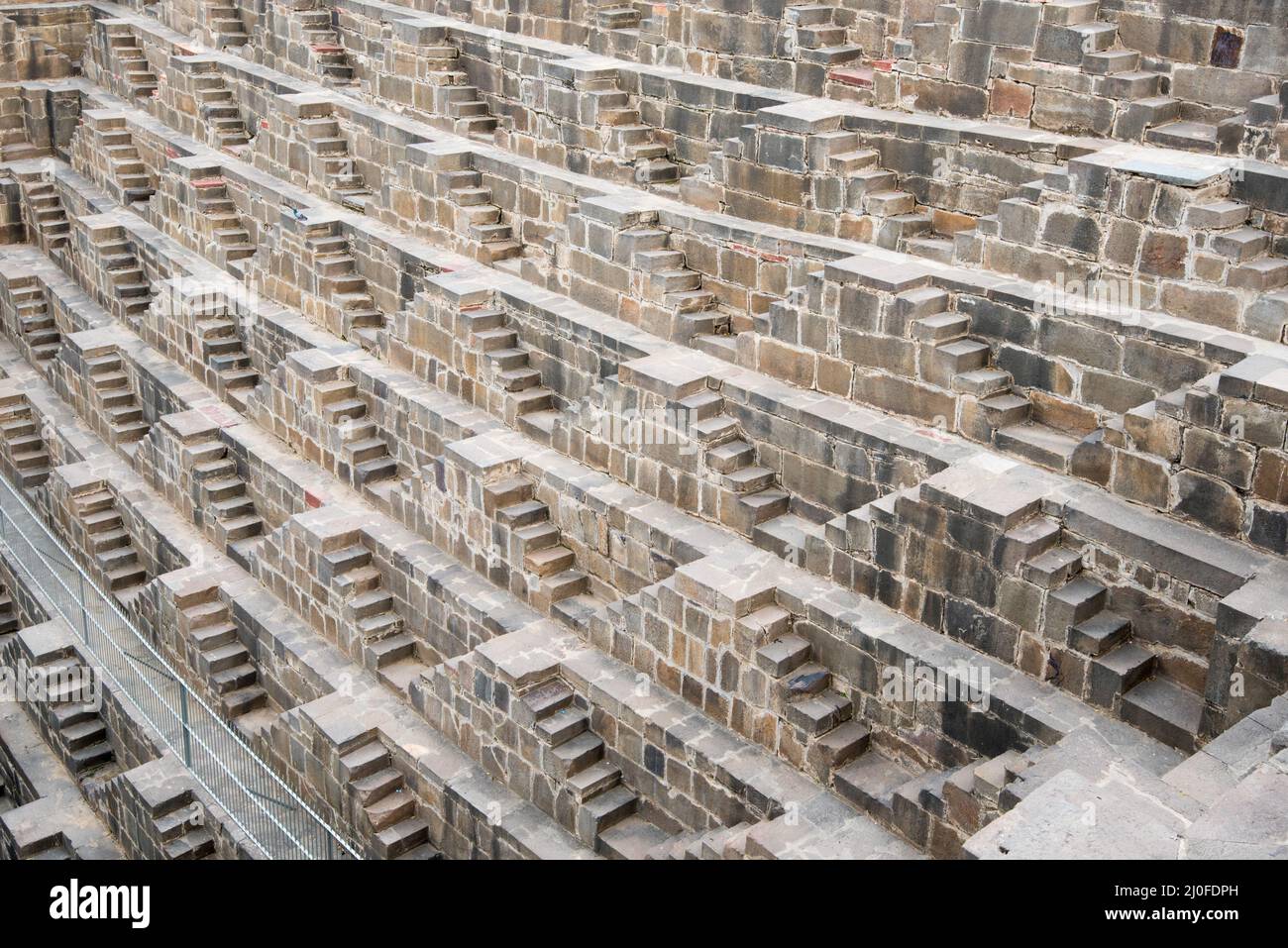 Ancient famous Stepwell of Chand Baori, India Stock Photo - Alamy