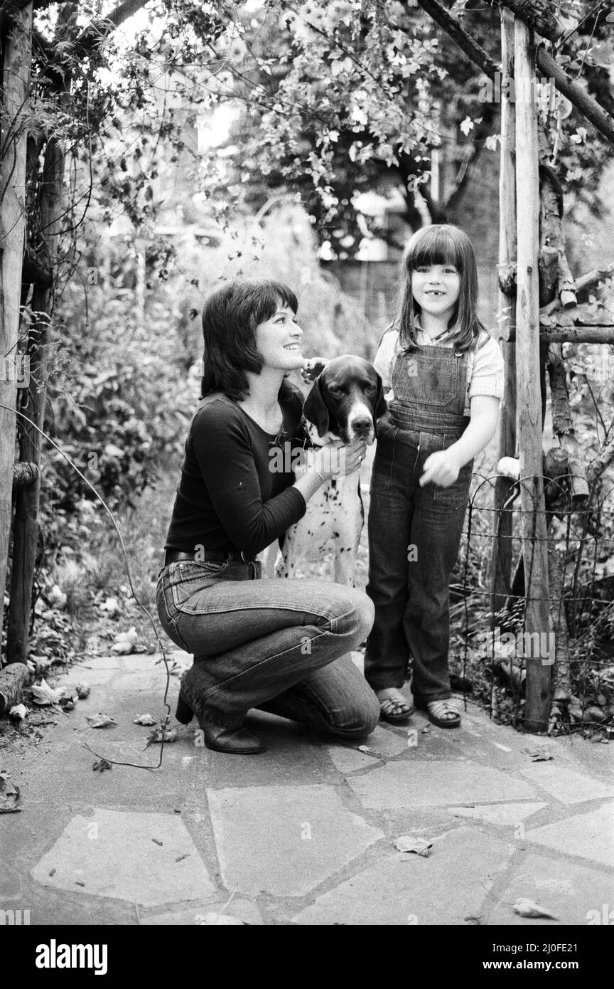 Actress Judy Loe with her daughter Katie Beckinsale. 5th October 1979 ...