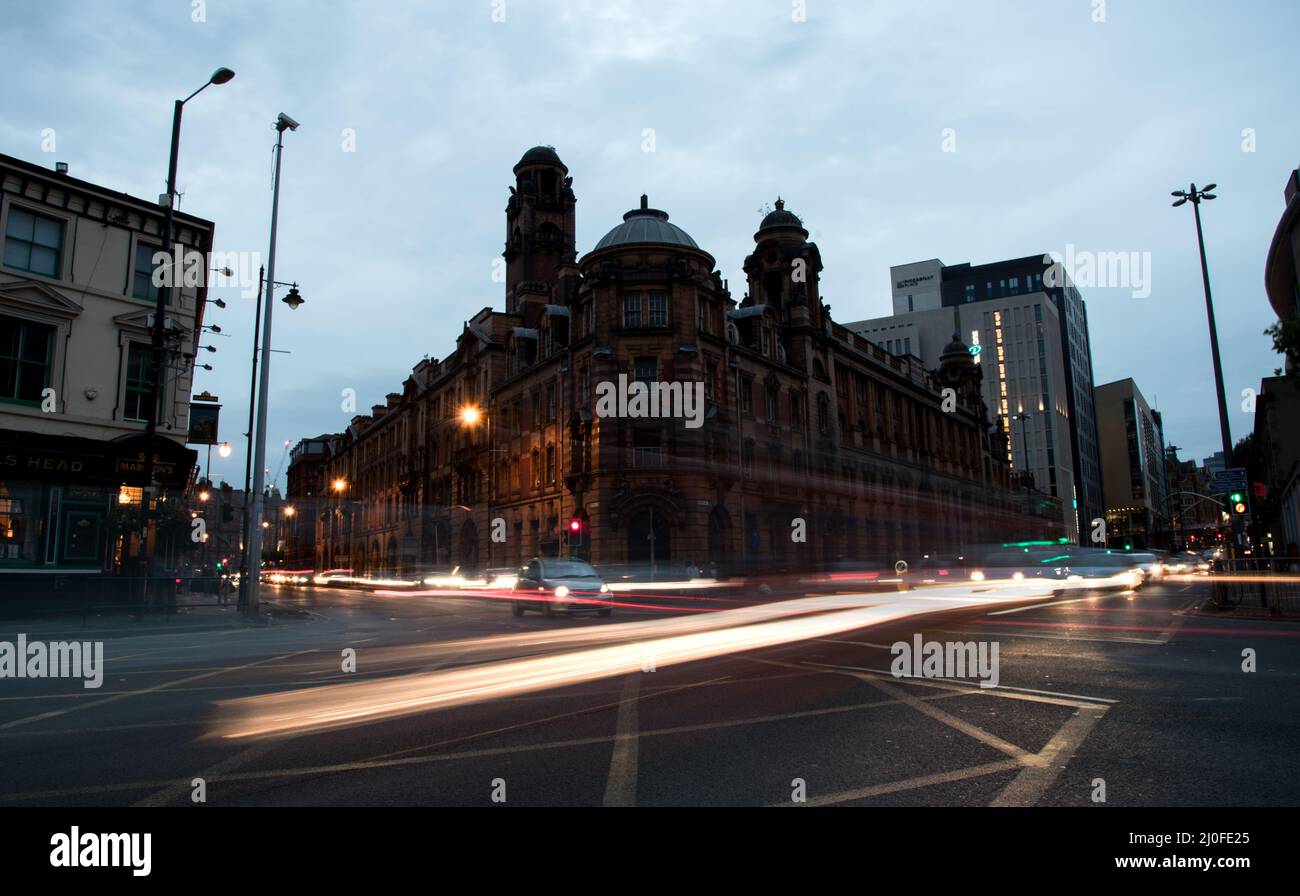 Manchester streets hi-res stock photography and images - Alamy
