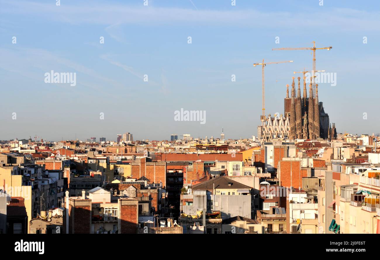 Aerial view barcelona cities hi-res stock photography and images - Alamy