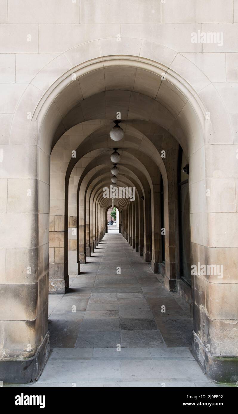 Archway with arch columns Stock Photo - Alamy