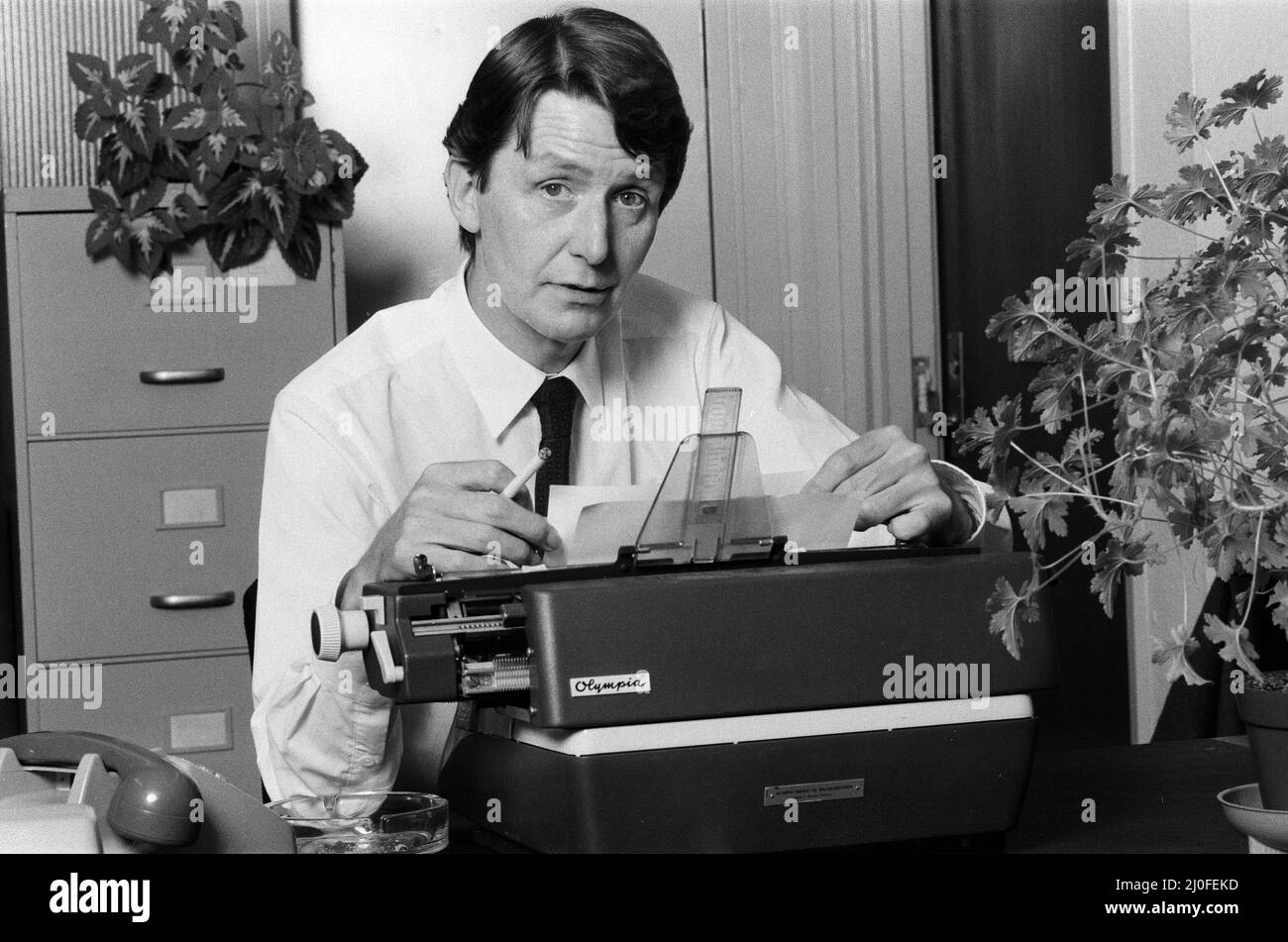 "Coronation Street" creator and screenwriter Tony Warren. June 1980 ...