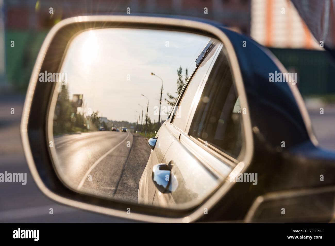 Car window mirror Stock Photo - Alamy