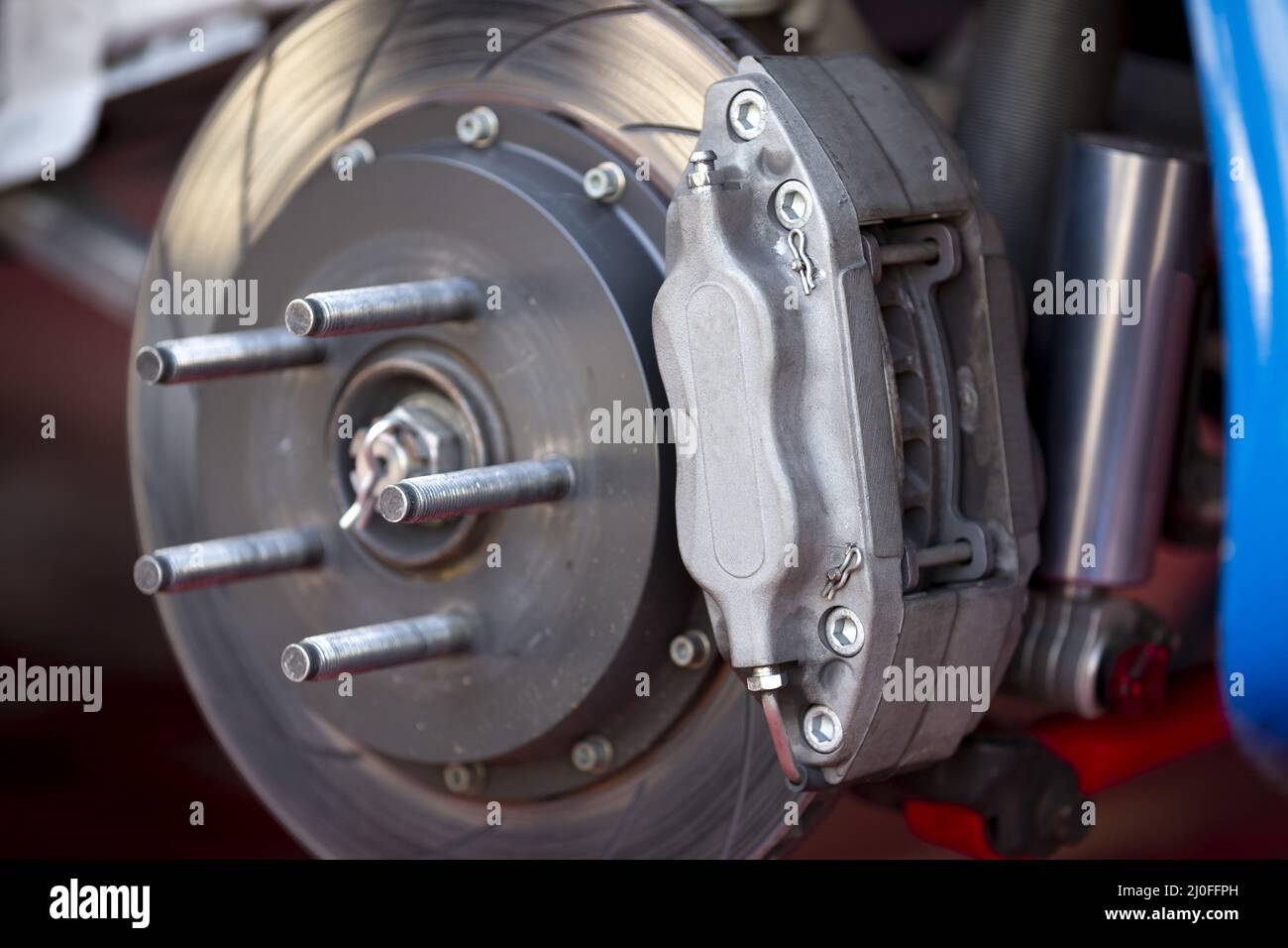 Brake caliper disc brakes Stock Photo - Alamy