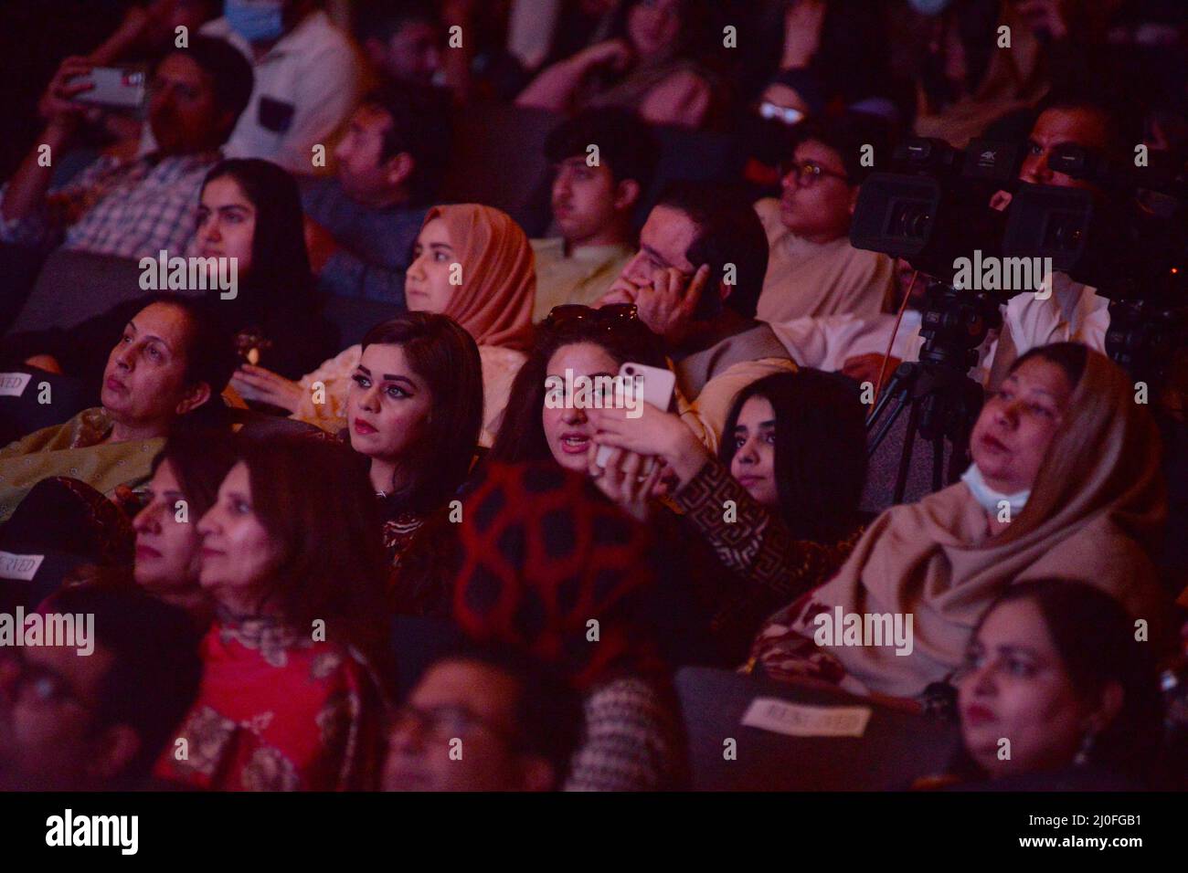 Islamabad, Pakistan. 17th Mar, 2022. Artists of Gilgit Baltistan music ...