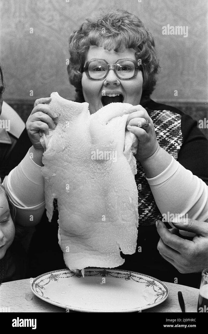 Mrs Kathleen Blackburn of Cowling, Yorkshire, is pictured as she ...