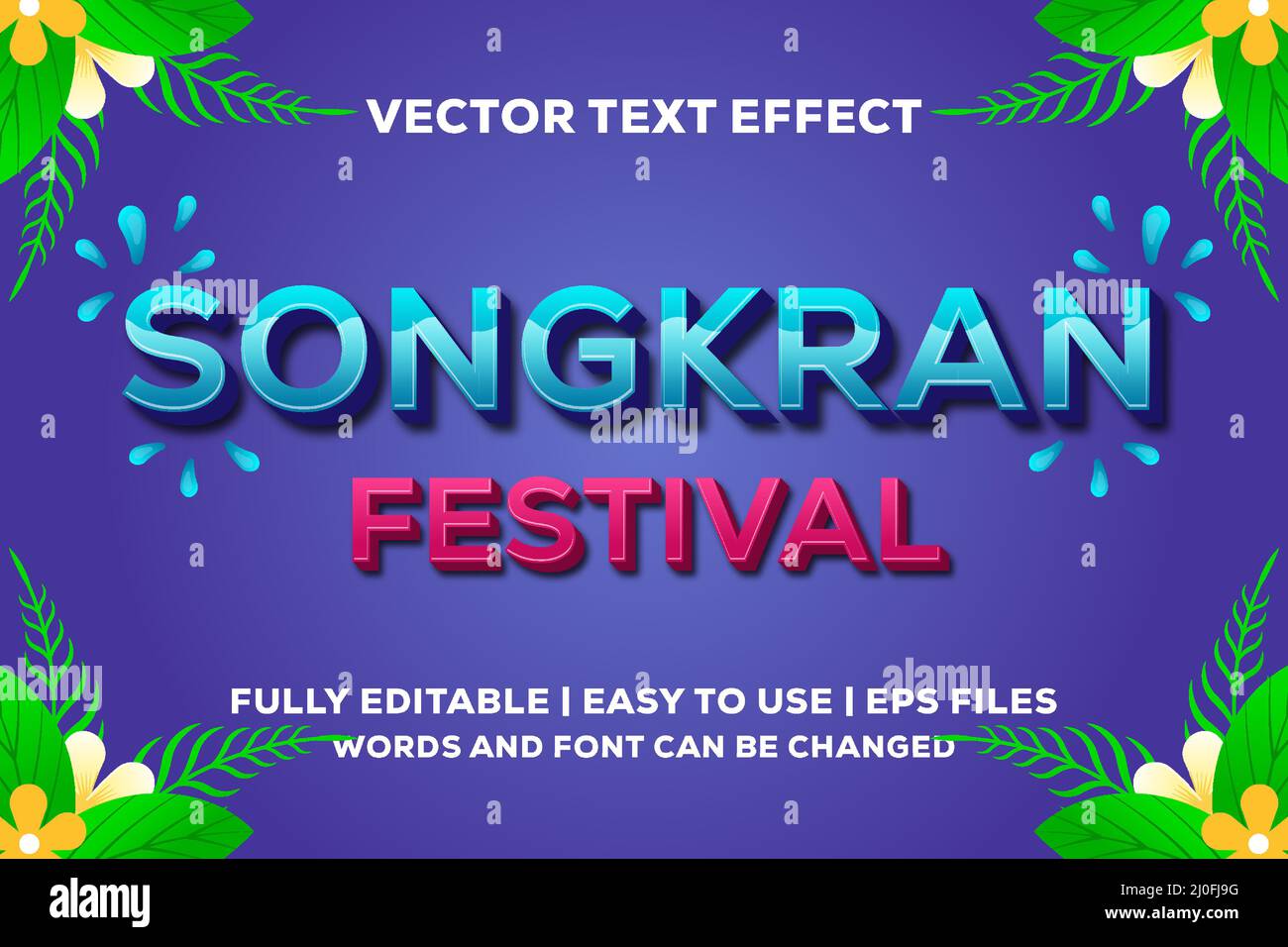 Songkran vector vectors hi-res stock photography and images - Alamy