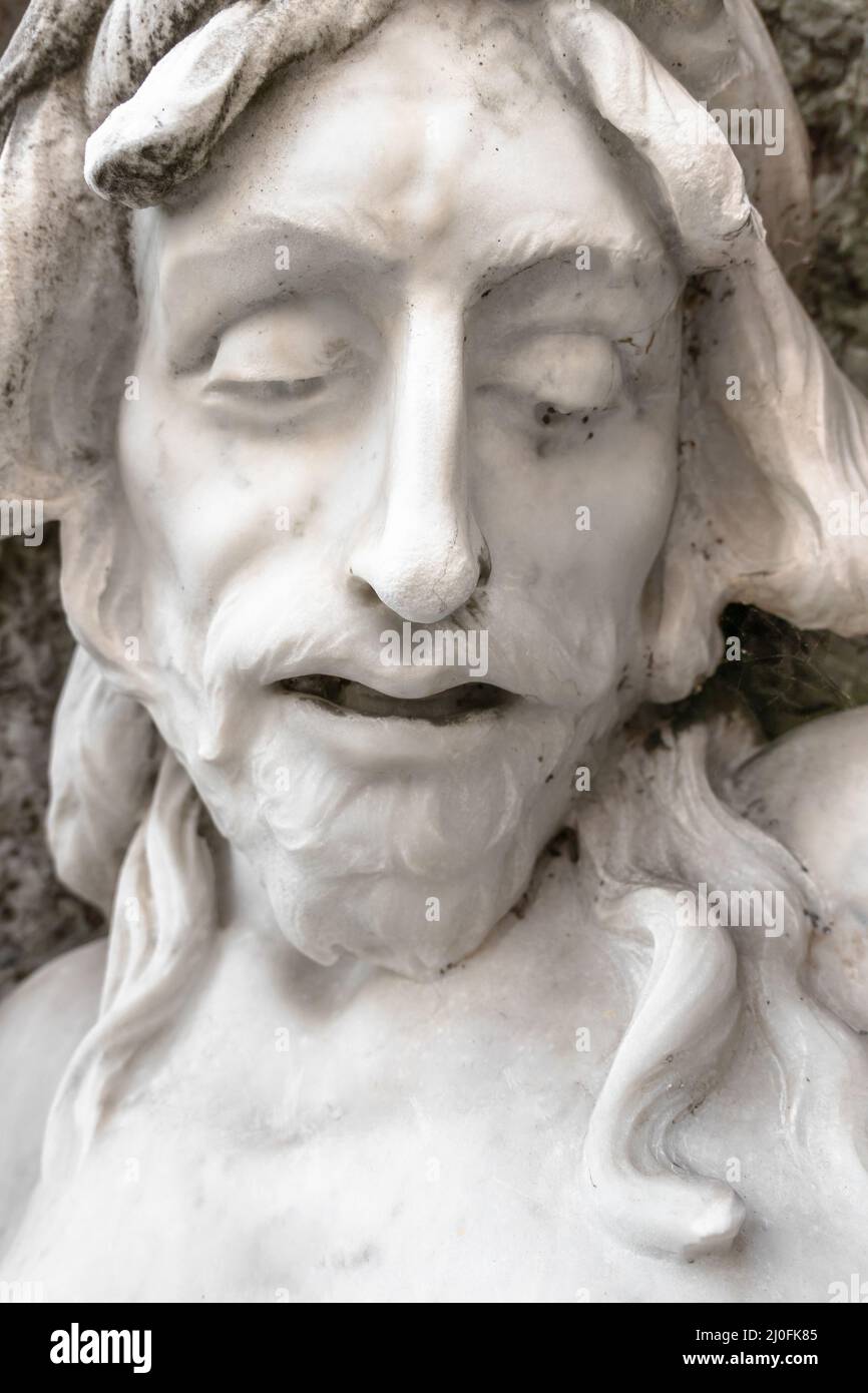 Bas-relief of Jesus Stock Photo - Alamy