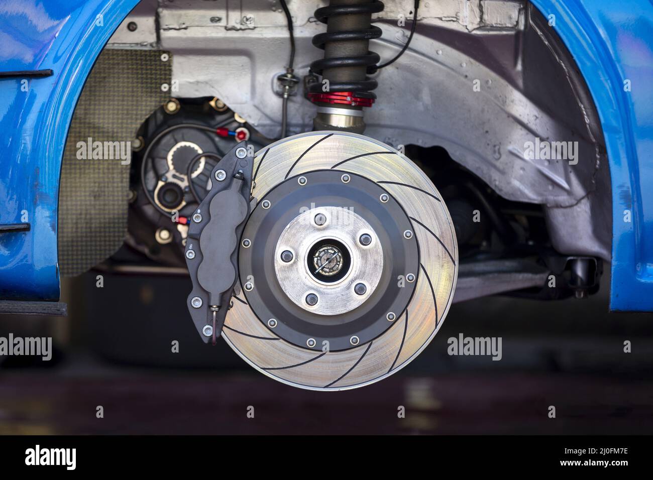 Brake caliper disc brakes Stock Photo - Alamy