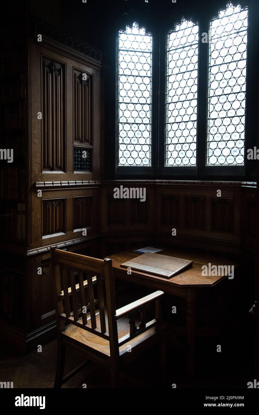 Private office reading room Stock Photo - Alamy