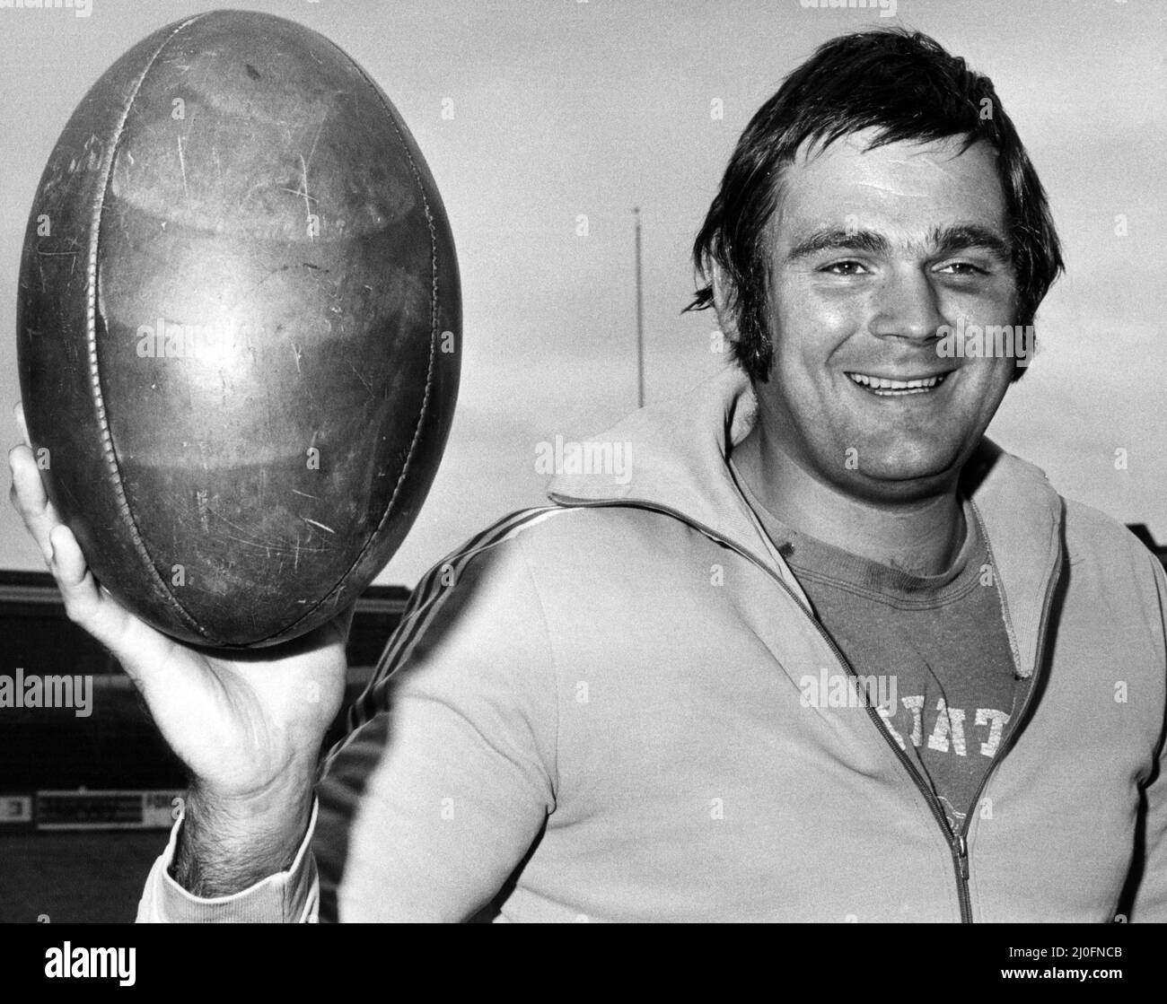 Coventry's rugby captain, Ian Darnell. 31st August 1978 Stock Photo - Alamy