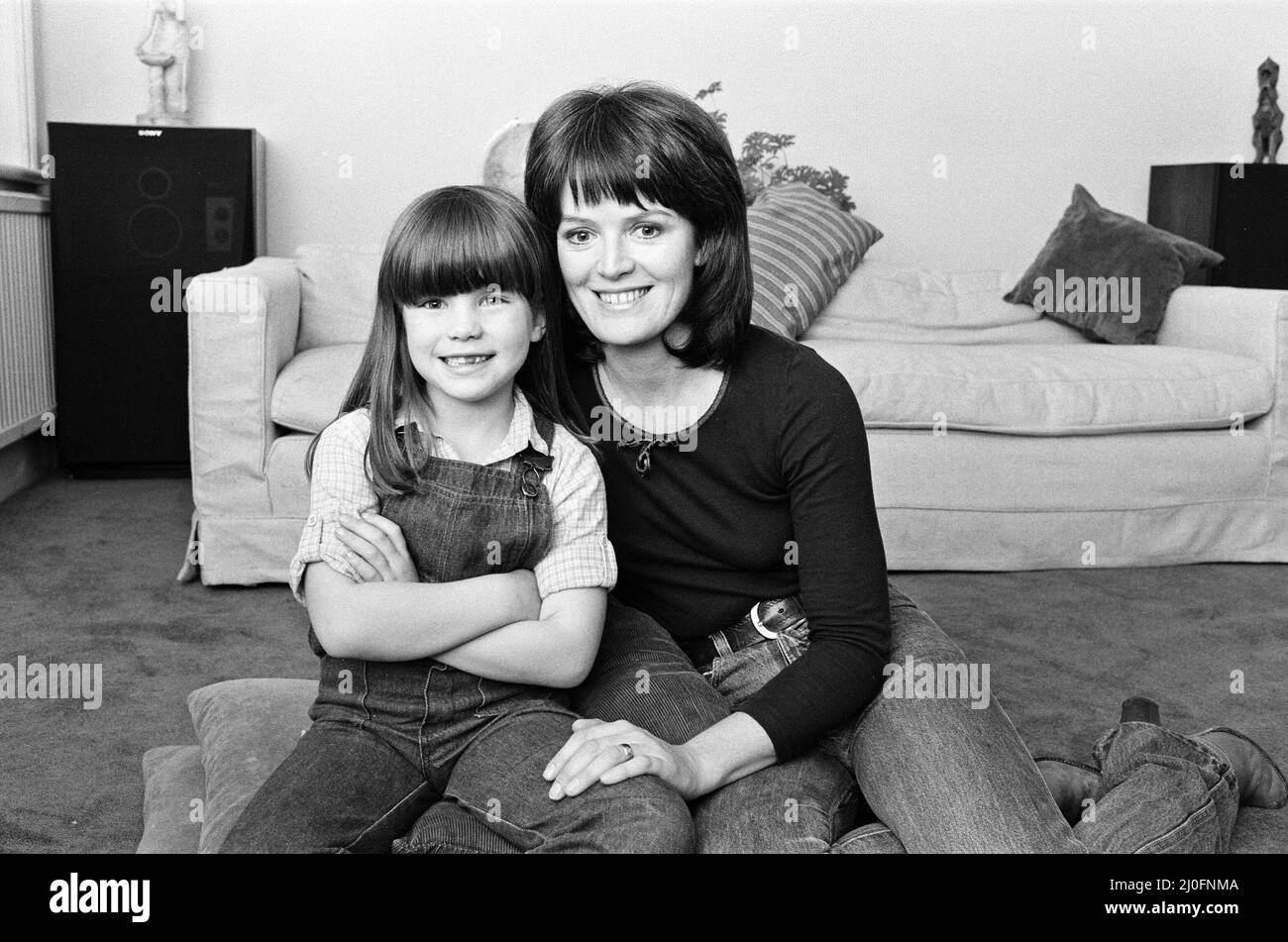 Actress Judy Loe with her daughter Katie Beckinsale. 5th October 1979 ...