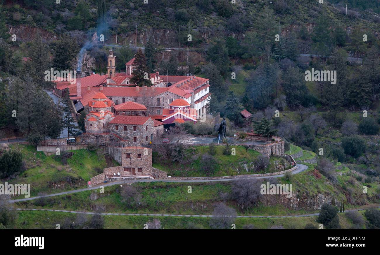 Famous orthodox monastery of Machairas in Cyprus Stock Photo - Alamy