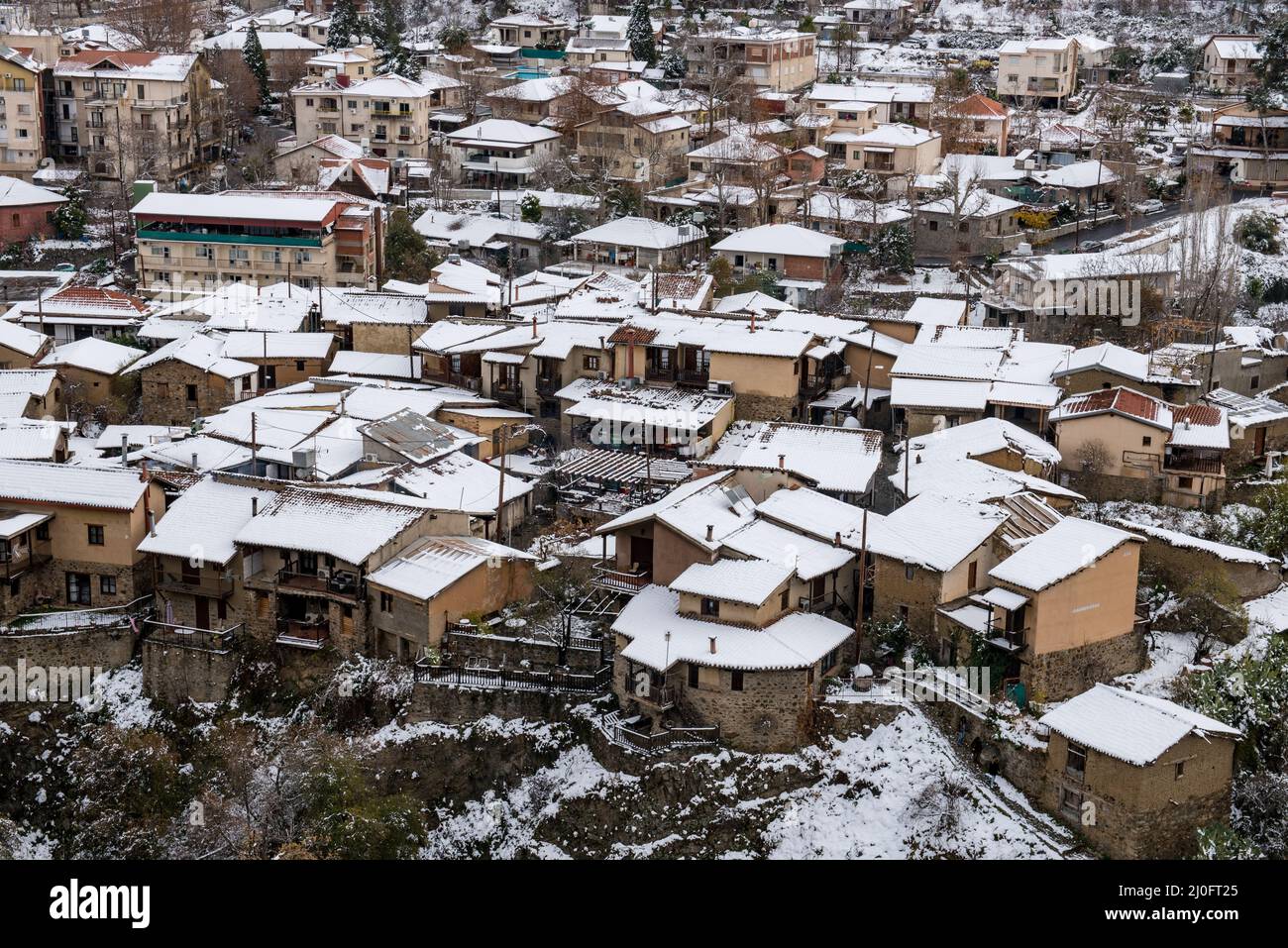Troodos snow mountains hi-res stock photography and images - Alamy
