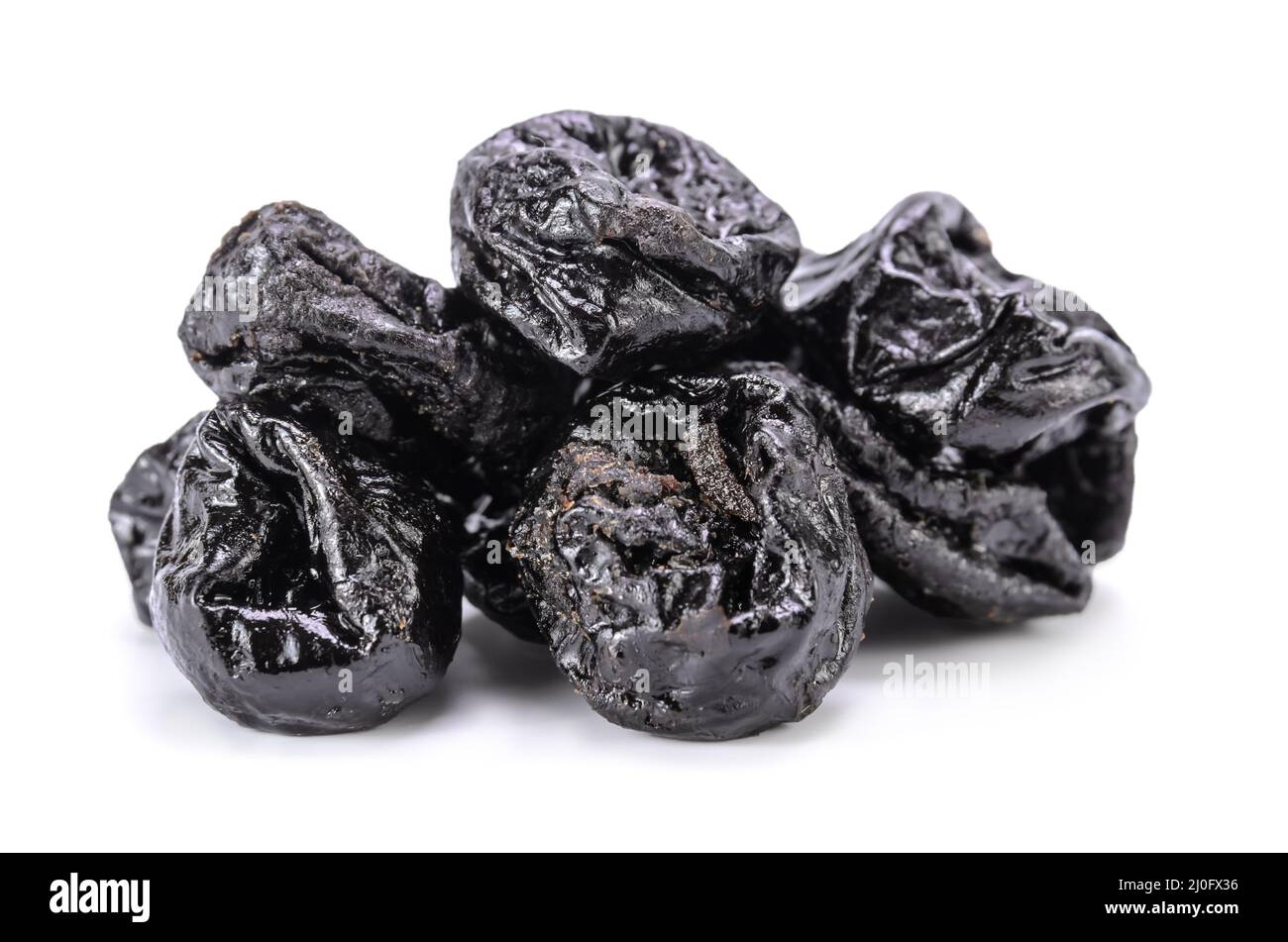 Fresh plum dried prunes Cut Out Stock Images & Pictures - Alamy