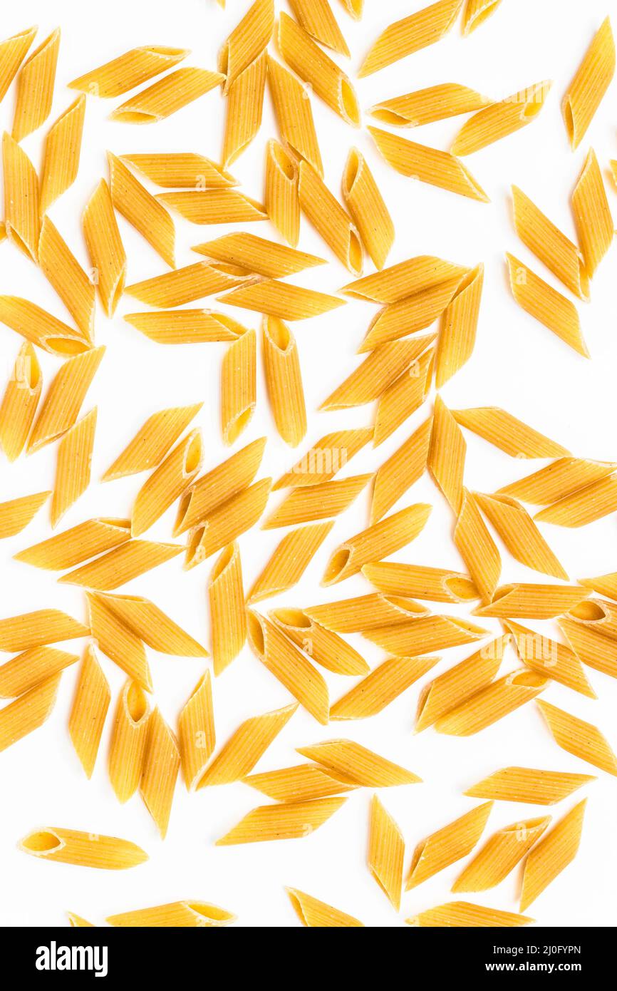 Penne rigate pasta Stock Photo - Alamy
