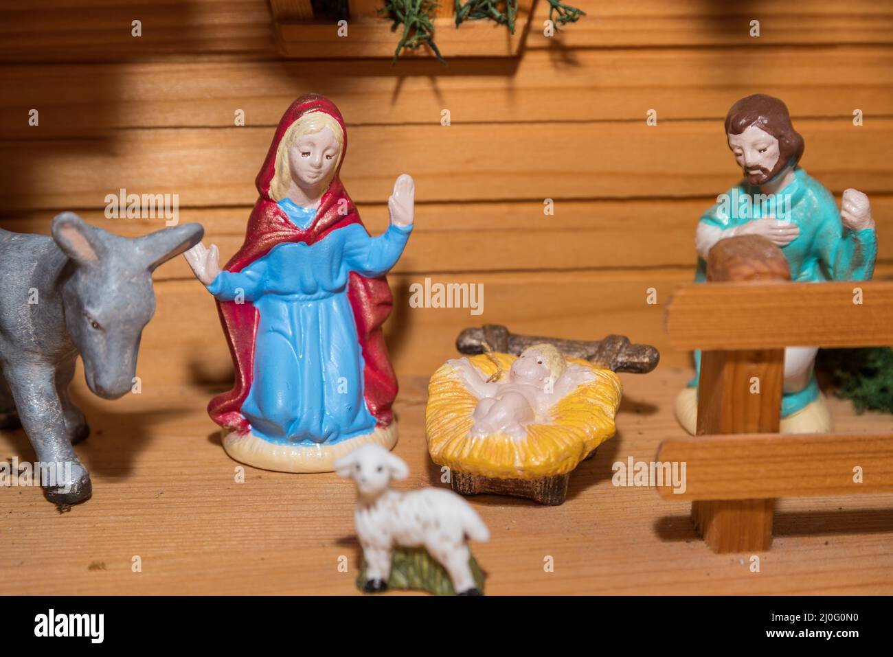 Crib figures hi-res stock photography and images - Alamy