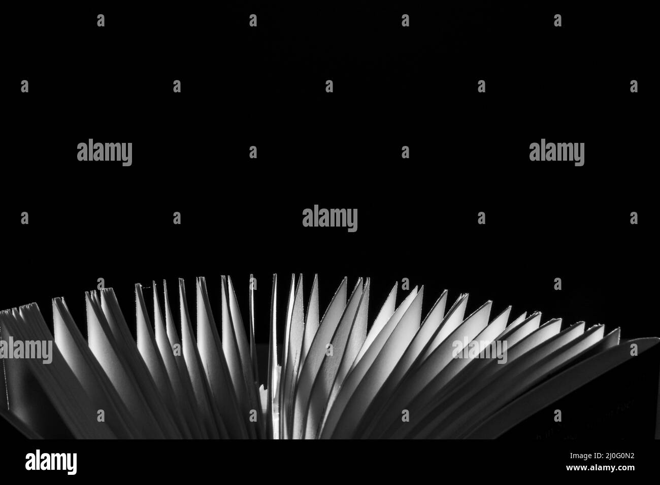 Pages of a Book Stock Photo - Alamy