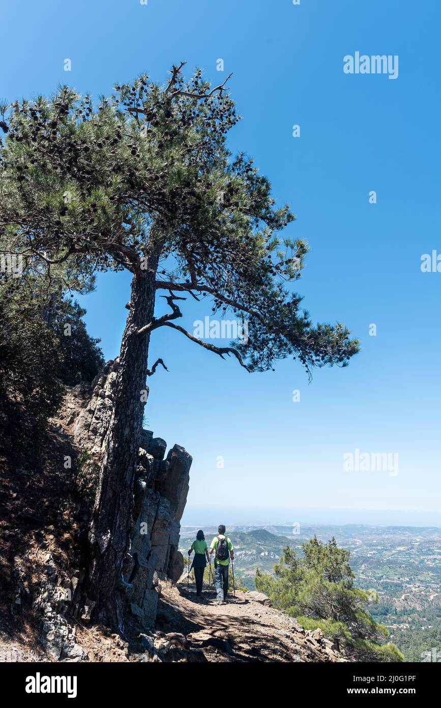 Cyprus walking mountains hi-res stock photography and images - Alamy