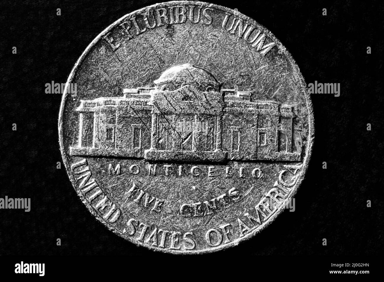 5 cents usa Black and White Stock Photos & Images - Alamy