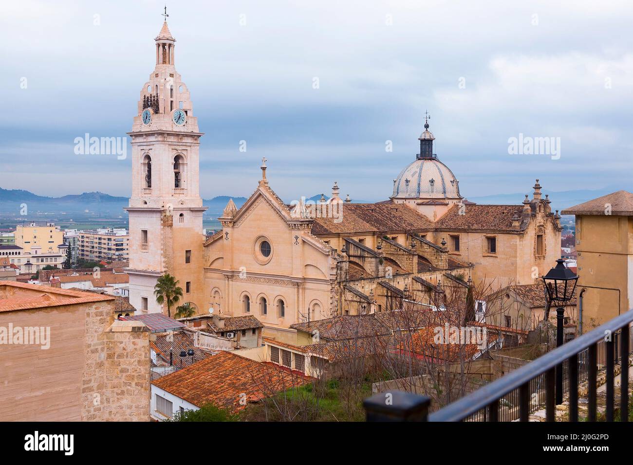 Xativa street in spain hi-res stock photography and images - Alamy