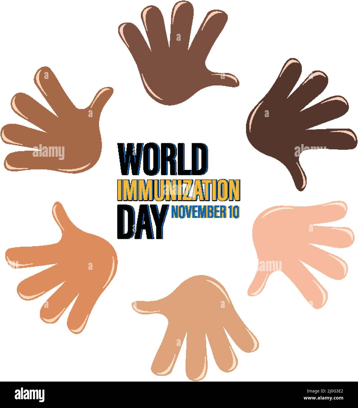Poster design for world immunization day illustration Stock Vector ...