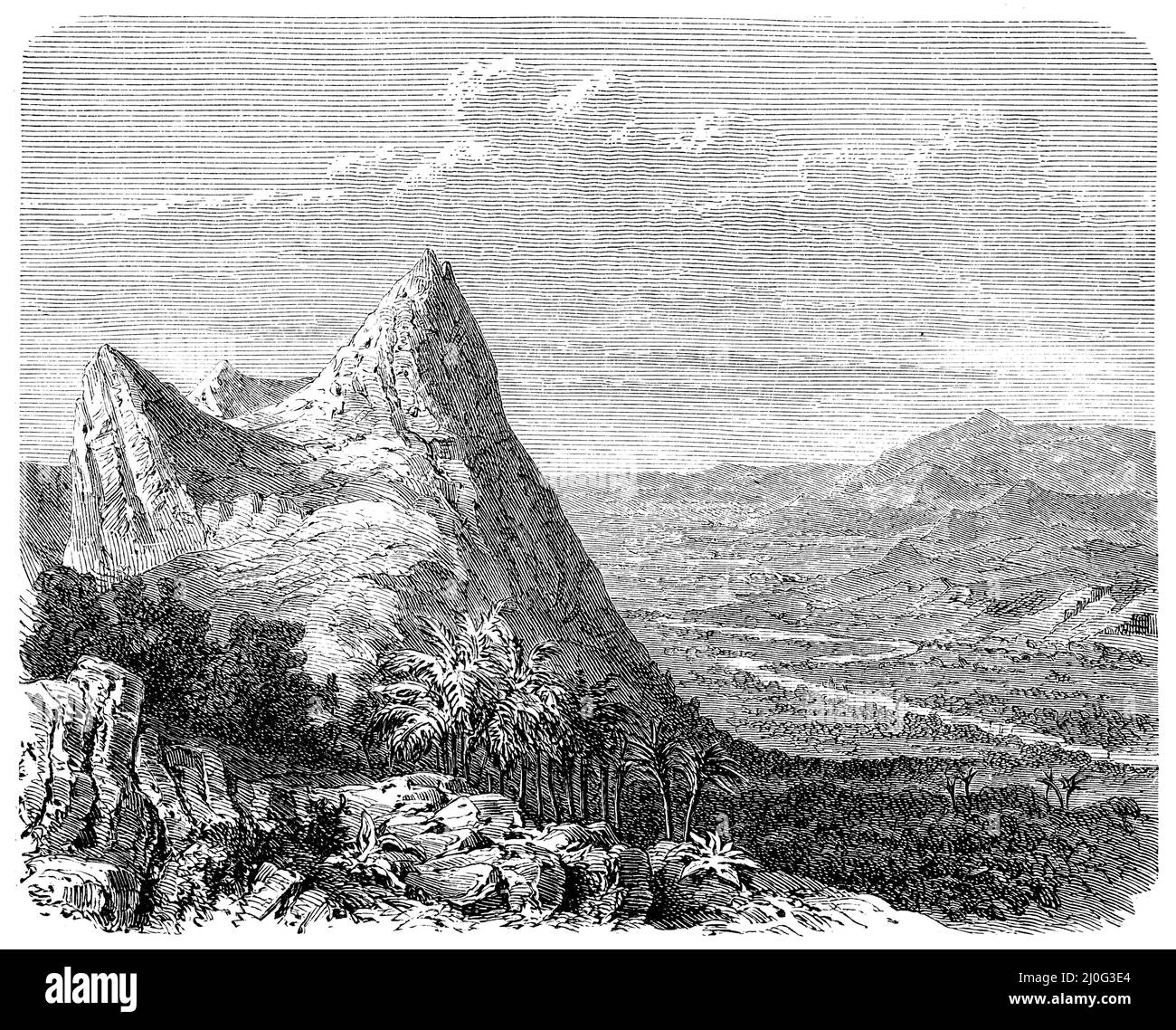 At the lower Iráwadi, , (geography book, 1885), Am unteren Iráwadi, Au ...