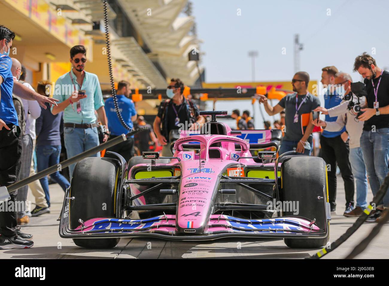 Sakhir, Bahrain. 18th Mar, 2022. Bahrain International Circuit, Sakhir ...