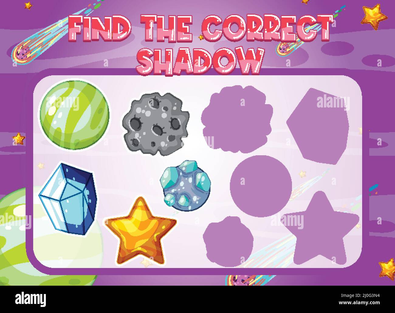 Meteorite find Stock Vector Images - Alamy