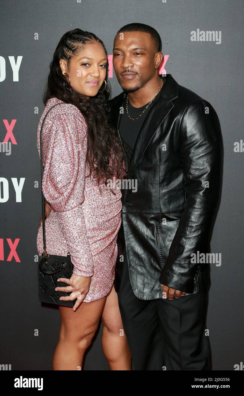 Danielle Walters and Ashley Walters attend the "Top Boy 2" World ...