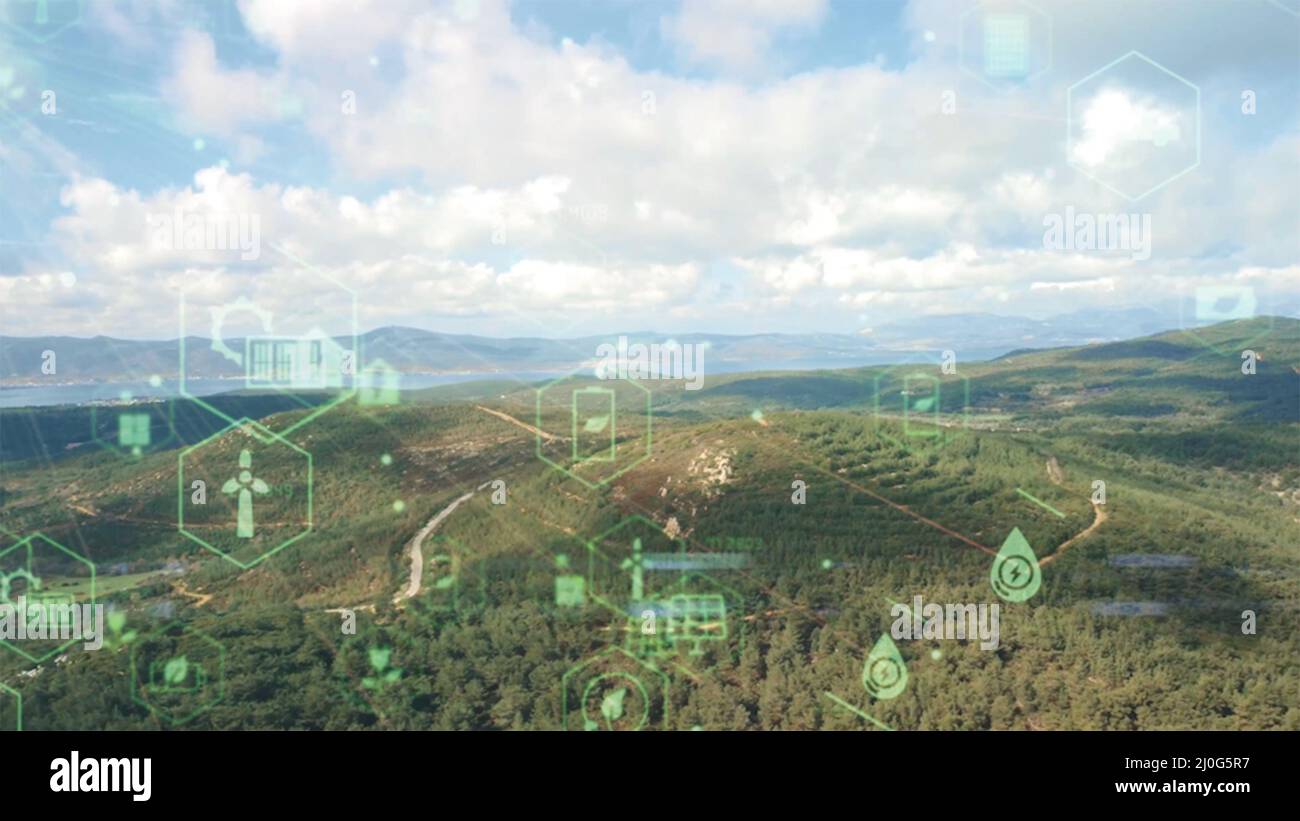 Environmental technology concept. Sustainable development goals. SDGs ...